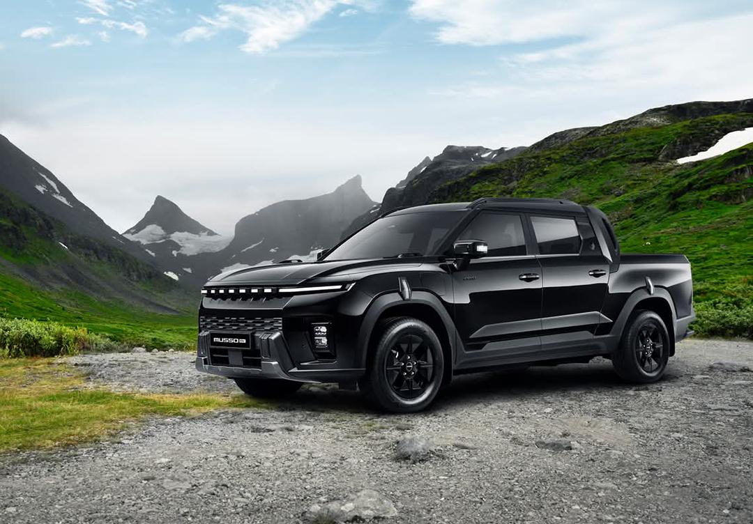 KGM Musso EV - Elektrisk Pick-up med 5 sæder. Prøv den i Sorø